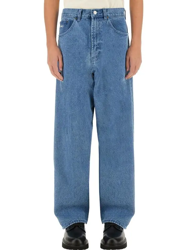 Obey Bigwig Baggy Jeans - Blue