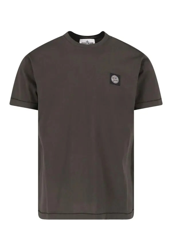 AND WANDER Comme Des Garçons Play T-shirt - Brown