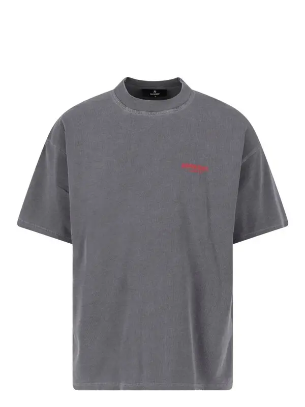 A.p.c. Moncler Grenoble Cotton Jersey T-shirt With Logo - Gray