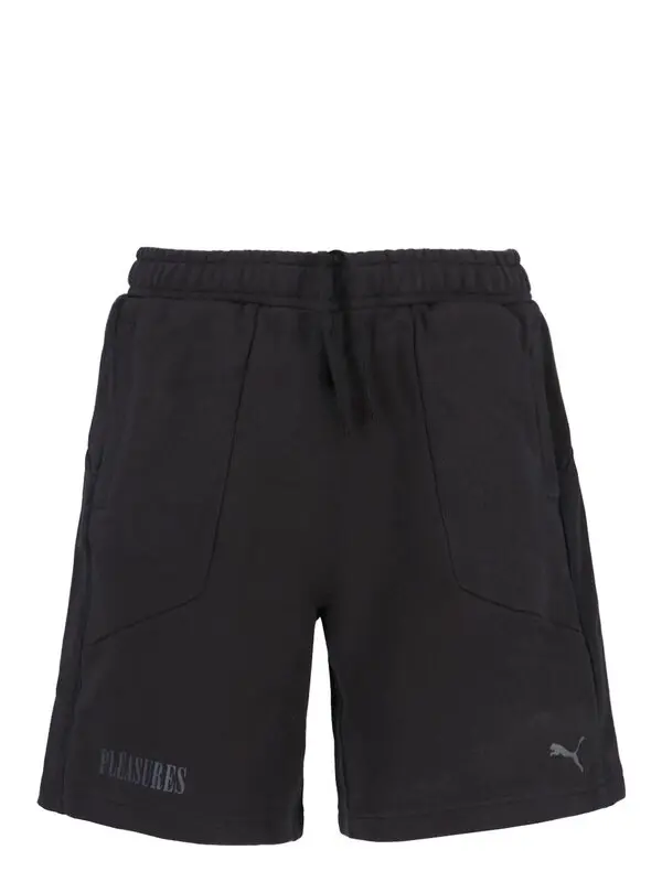 PUMA X Pleasures Logo Shorts - Black
