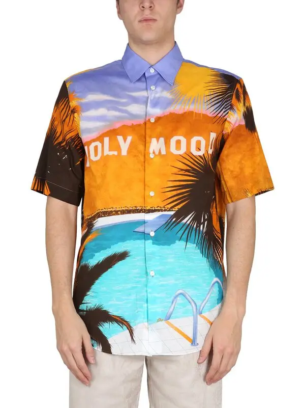 Etro California Print Shirt - Multicolour