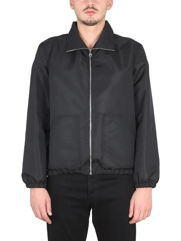 Alexander McQueen Jacket With Logo - Black
