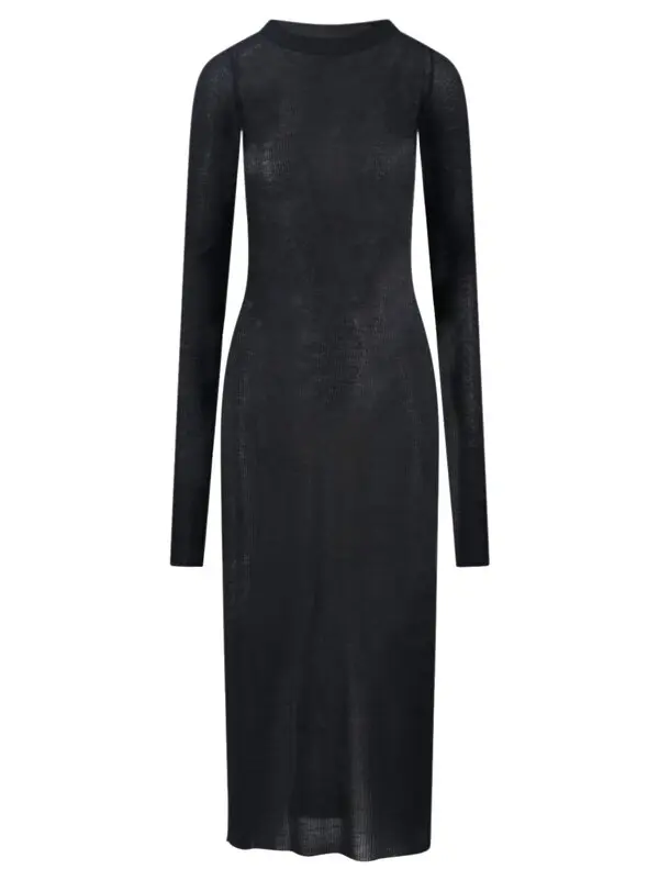 ANINE BING Midi Dress - Black