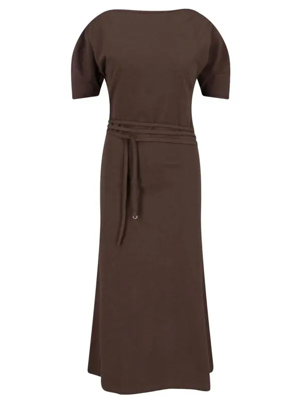 Loewe Midi Dress - Brown