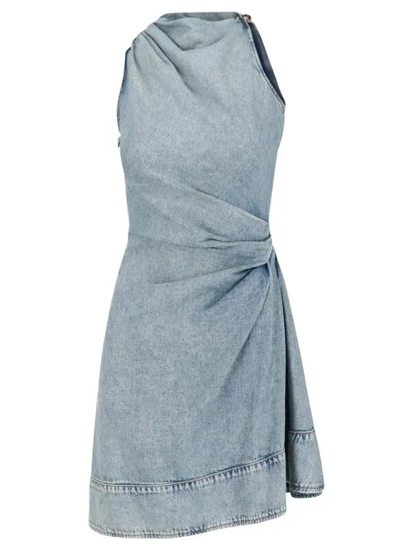 Rick Owens Midi Dress - Light Blue