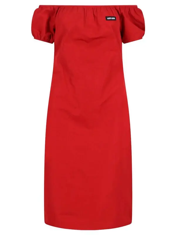Rick Owens Midi Dress - Red