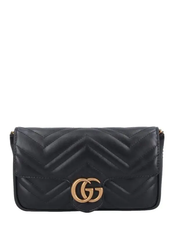 Gucci Gg Marmont Mini Bag - Black