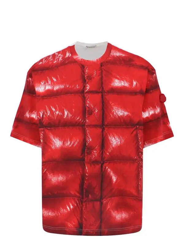 Moncler X Asap Rocky T-shirt Logo - Red