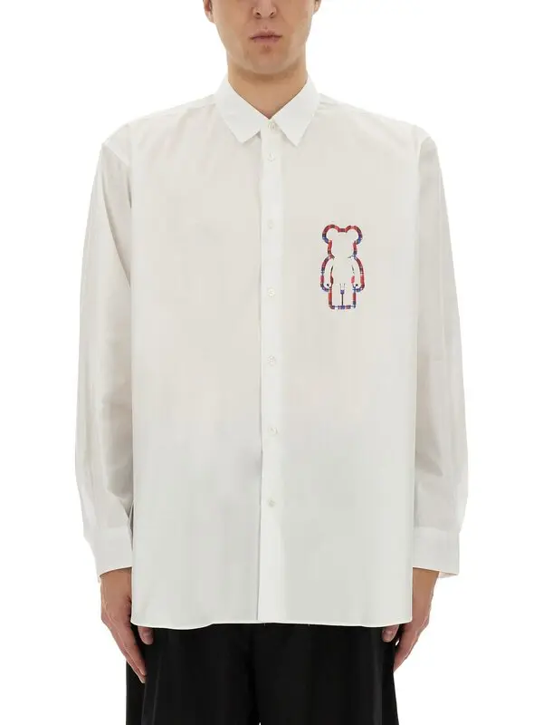 Comme Des Garçons Poplin Shirt - White