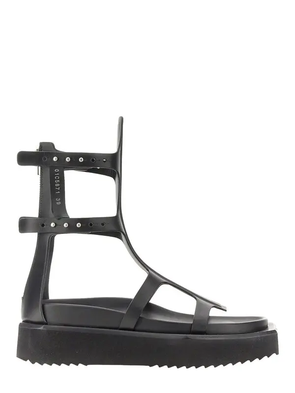 Rick Owens Sandal Turbo Cyclops Spartan - Black