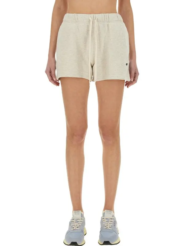 AUTRY Sweatshirt Shorts - Beige