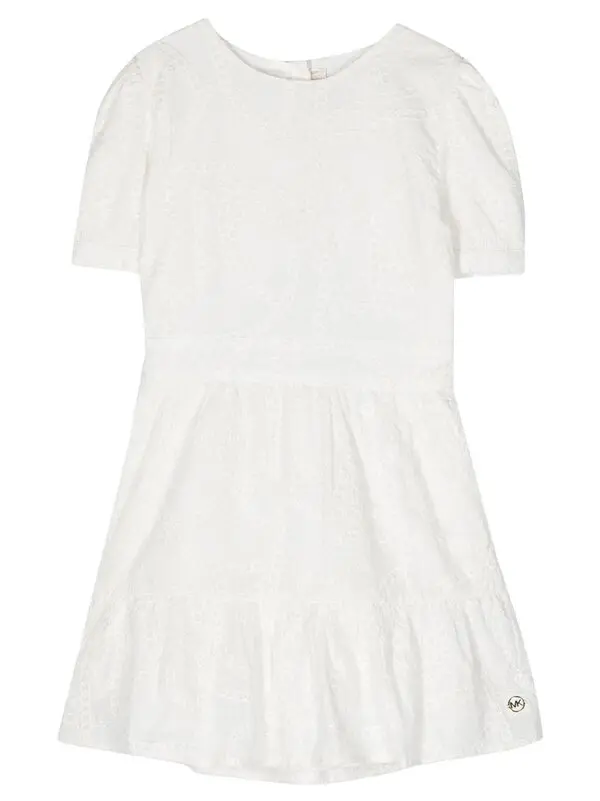 Michael Kors Short Sleeve Dress - White
