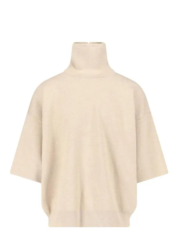 DRUMOHR Turtleneck Sweater - Beige