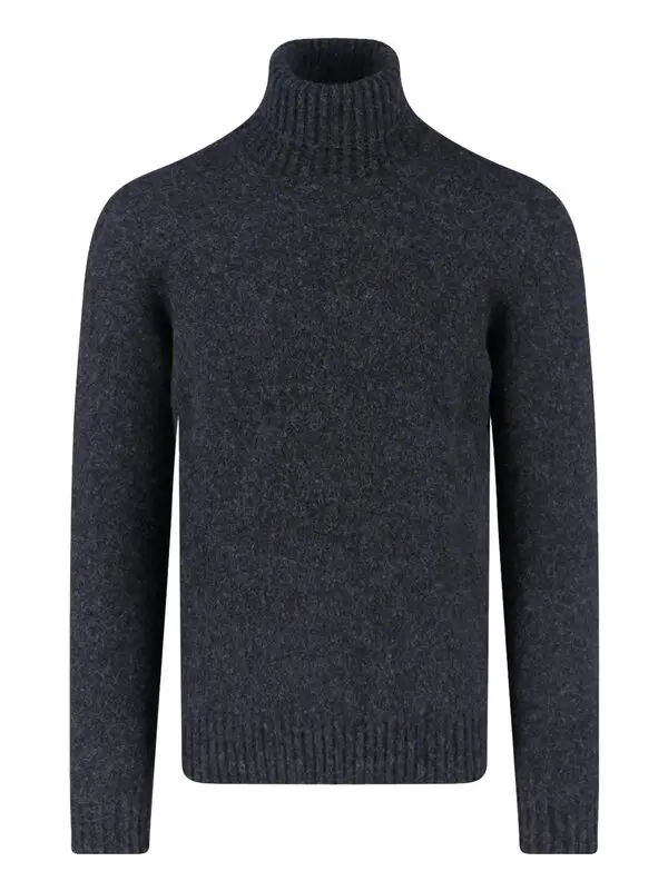 Loro Piana Turtleneck Sweater - Gray