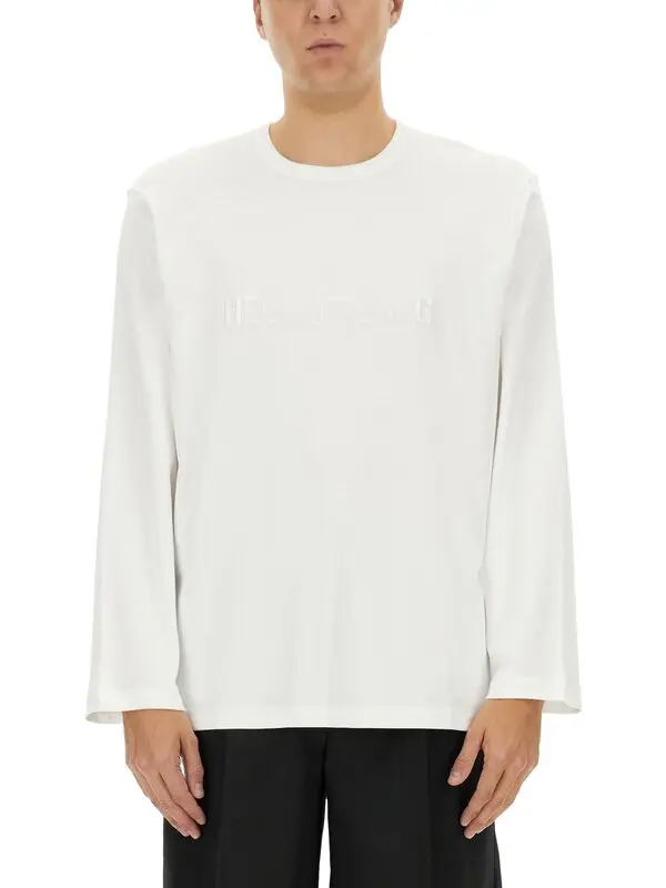 Helmut Lang T-shirt With Logo - White