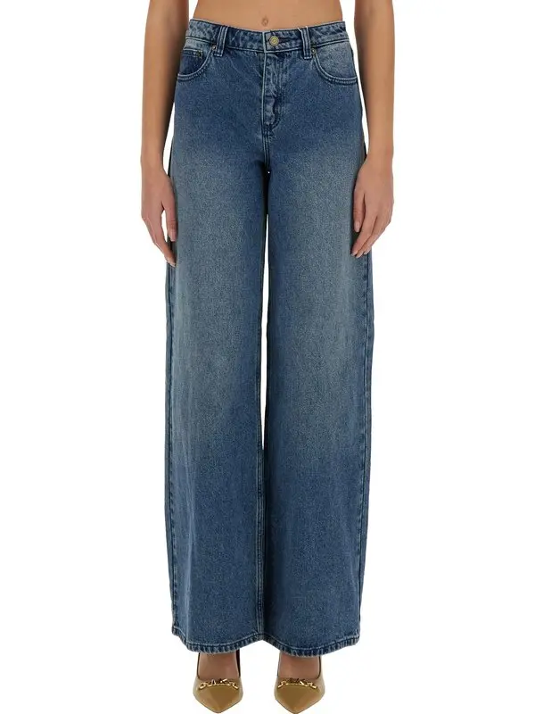 Michael Kors Straight Leg Jeans - Denim