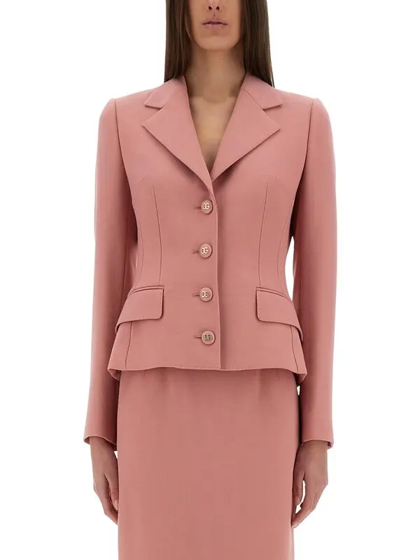 Dolce & Gabbana Sweet Single-breasted Jacket - Pink