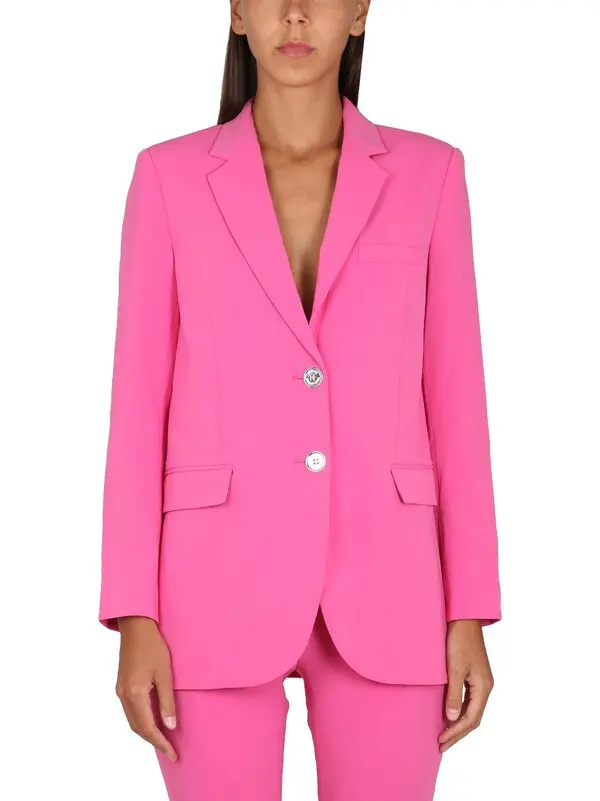 Michael Kors Single-breasted Blazer - Fuchsia