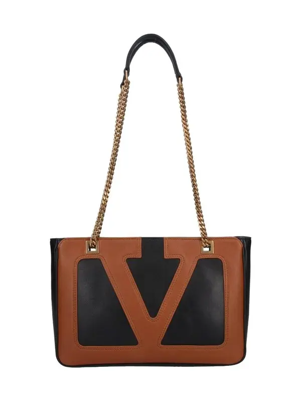 Valentino Garavani Viva Superstar Small Tote Bag - Black
