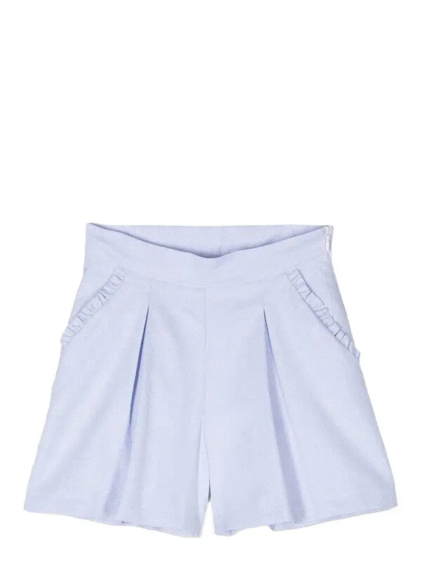 SIMONETTA Pleated Skirt - Baby Blue