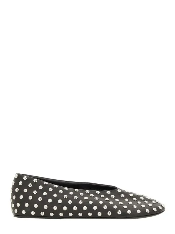 JIL SANDER Nappa Ballerina - Black