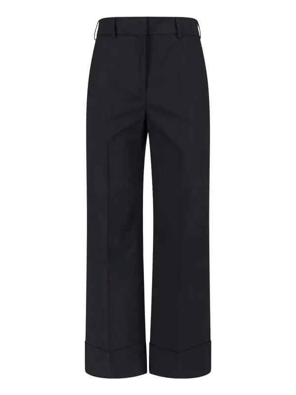 LARDINI Tailored Pants - Black