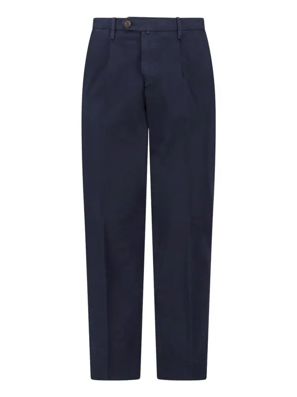 LARDINI Tailored Pants - Blue