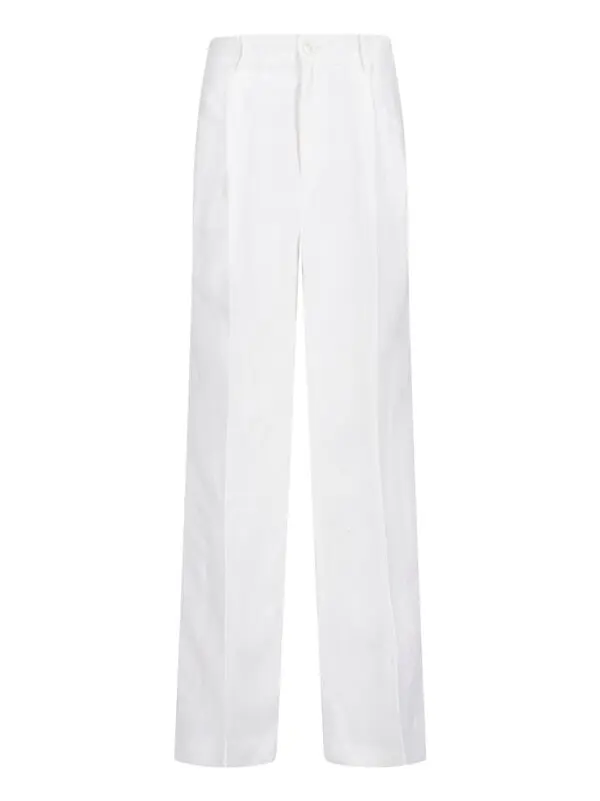 LARDINI Tailored Pants - White