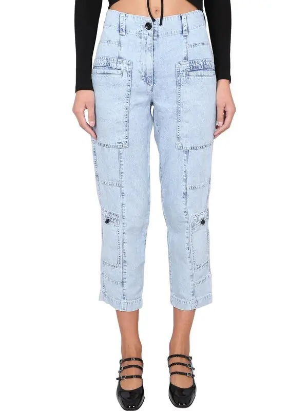 Proenza Schouler White Label Jeans In Denim - Azure