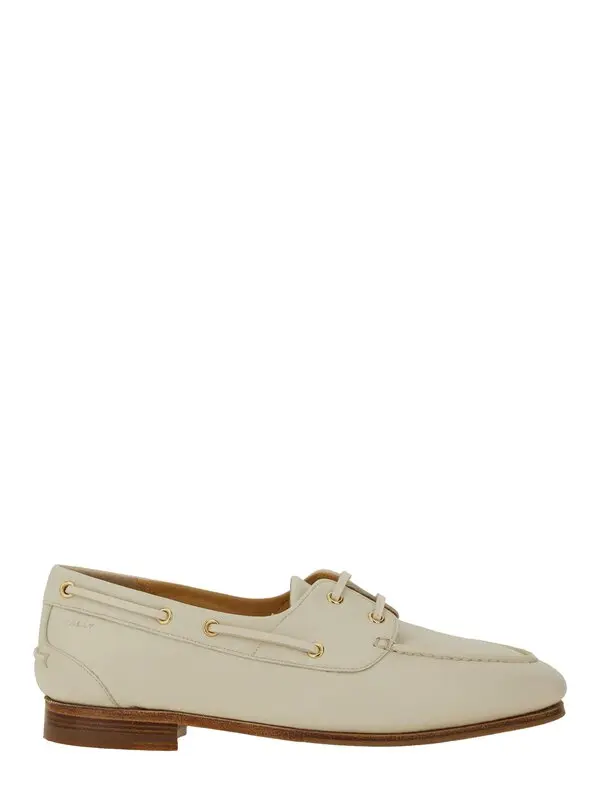 Bally Pathy Moccasin - Ivory