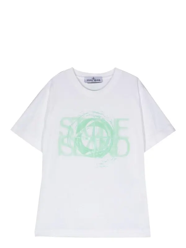 Stone Island T-shirt With Logo - White