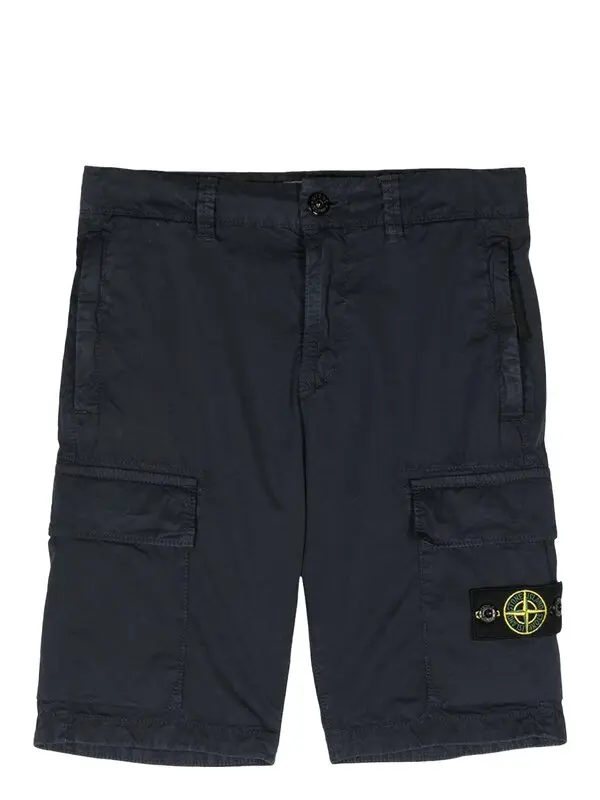 Stone Island Regular Bermuda Shorts - Blue