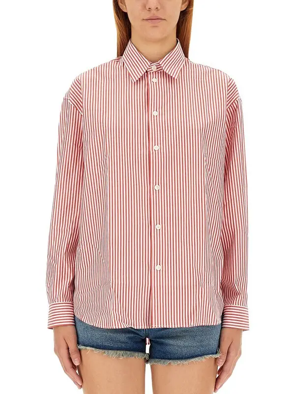 SPORTY & RICH Striped Shirt - Multicolour