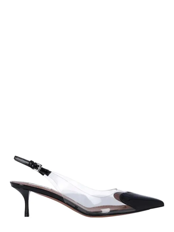 Alaïa Le Coeur Slingbacks - Black