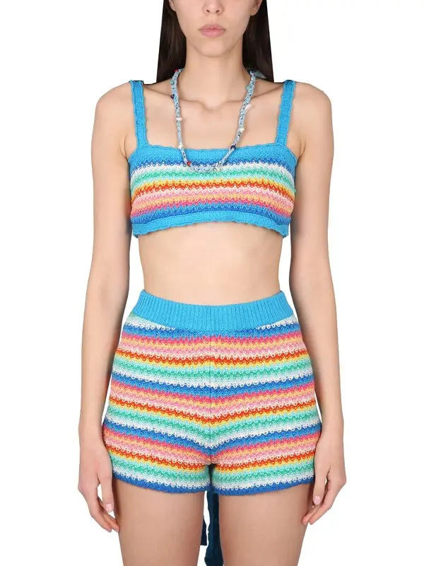 Alanui Bralette Over The Rainbow - Multicolour