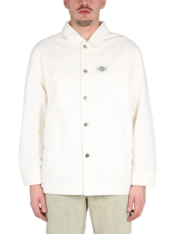 ETUDES Cotton Shirt Jacket - White