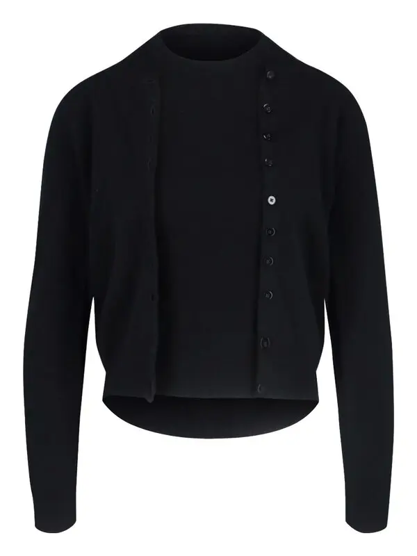 CANESSA Cashmere Twinset - Black