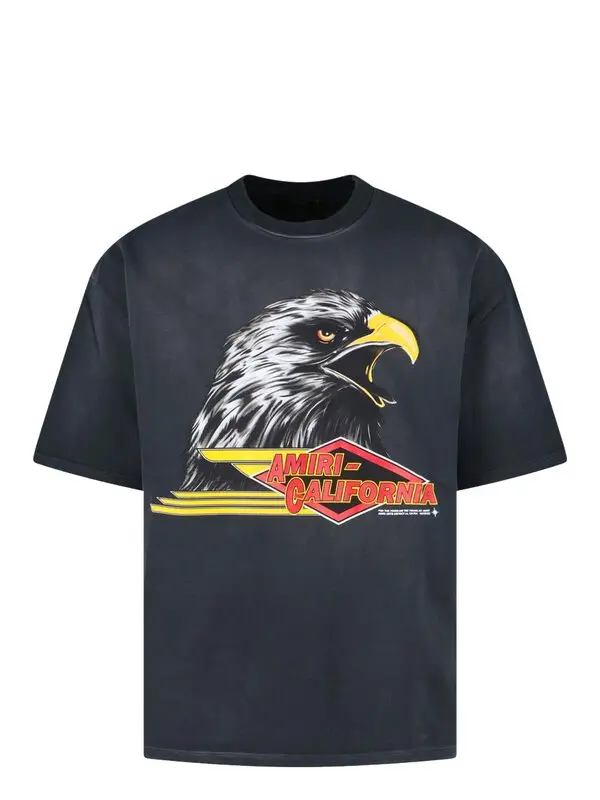 Amiri Eagle' T-shirt - Black