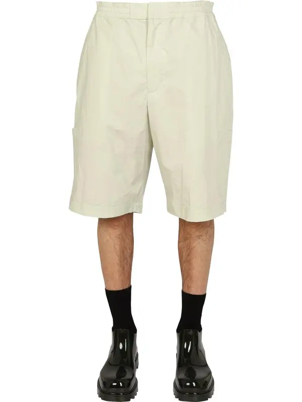 AMBUSH Elastic Bermuda Shorts - Green