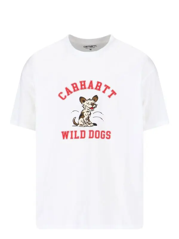 Carhartt Work In Progress Wild Dog' T-shirt - White