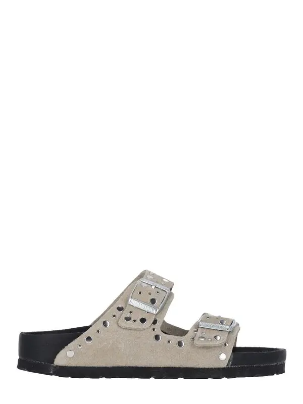 BIRKENSTOCK Arizona Rivet Studs Sandals - Taupe
