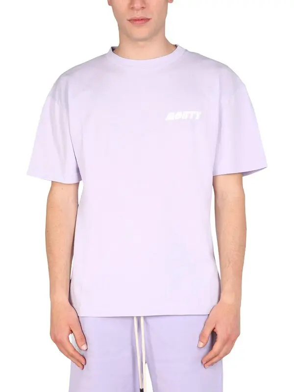 MOUTY Logo Print T-shirt - Lilac