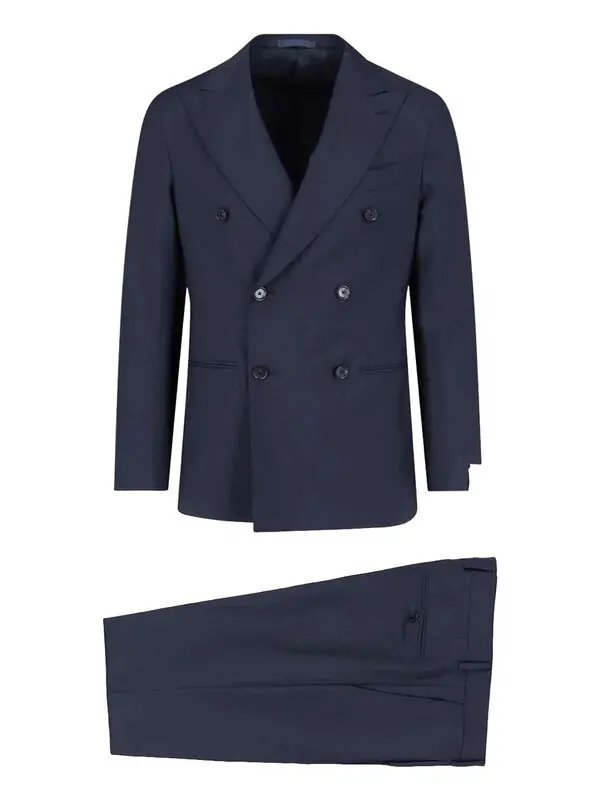 Tagliatore Double-breasted Suit - Blue