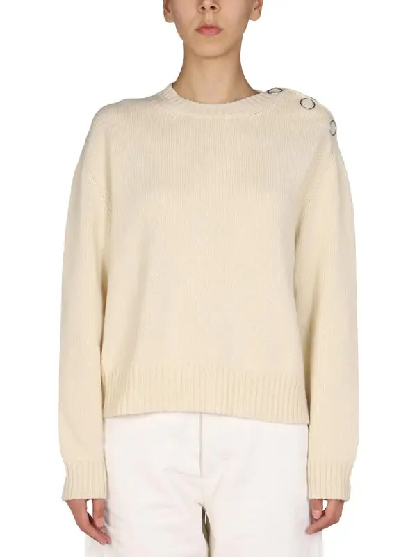 JIL SANDER Button Shirt - Beige