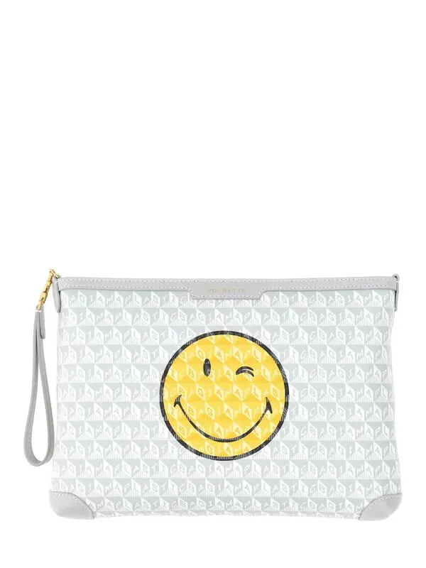 ANYA HINDMARCH I Am A Plastic Bag Clutch - Multicolour