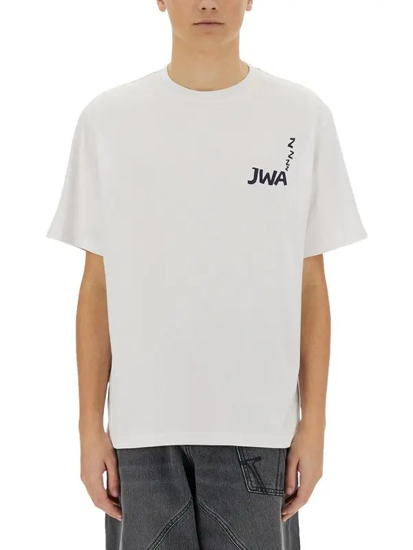 JW Anderson T-shirt With Logo - White