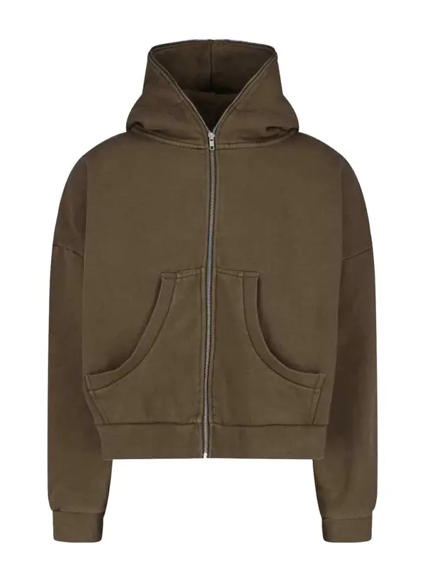 ENTIRE STUDIOS Zip-up Hoodie - Green