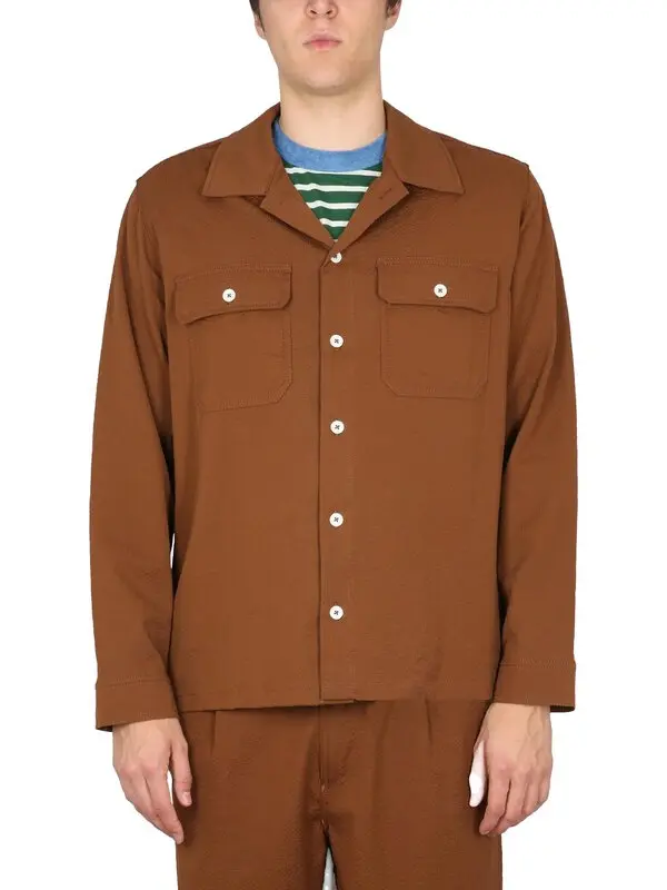 Howlin' Cotton Shirt - Brown