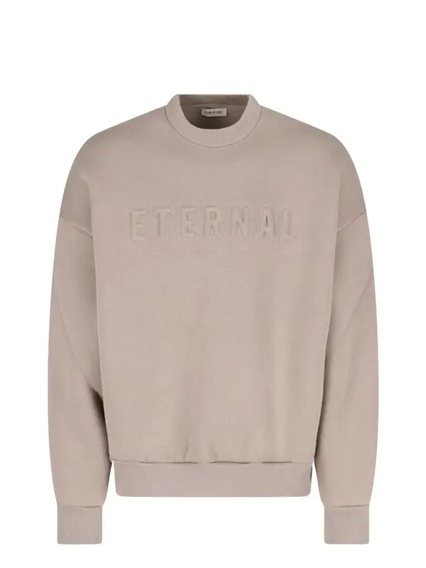 Fear Of God Eternal Crew Neck Sweatshirt - Beige