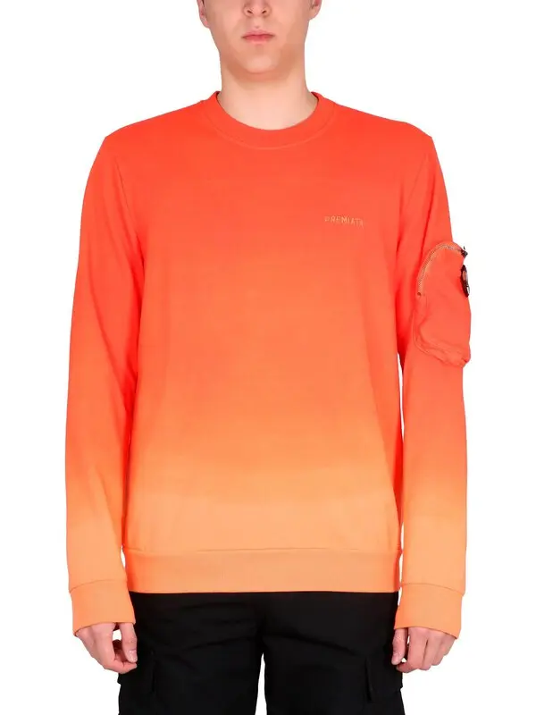 Premiata Sweatshirt With Logo - Orange